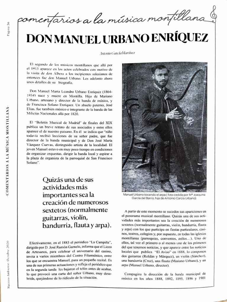 Sobre Manuel Urbano Enriquez - Tio de Pavo Blanco. Nuestro Ambiente ...