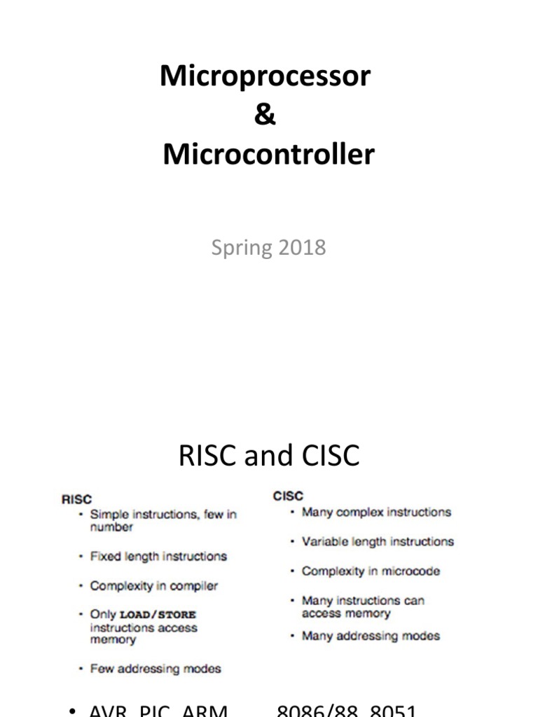Microcontroller Features | PDF | Read Only Memory | Computer Memory