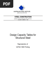 Design Capacity Tables For Structural Steel-Volume 1 - Open Sections ...