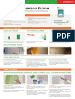 Bidim Geotextile Technical Data Sheet | PDF | Physical Sciences | Materials