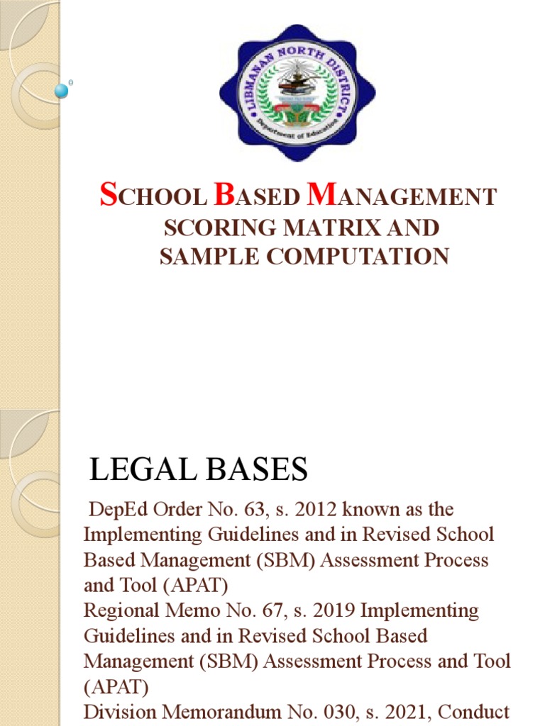 SBM Computation Sample | Download Free PDF | Business