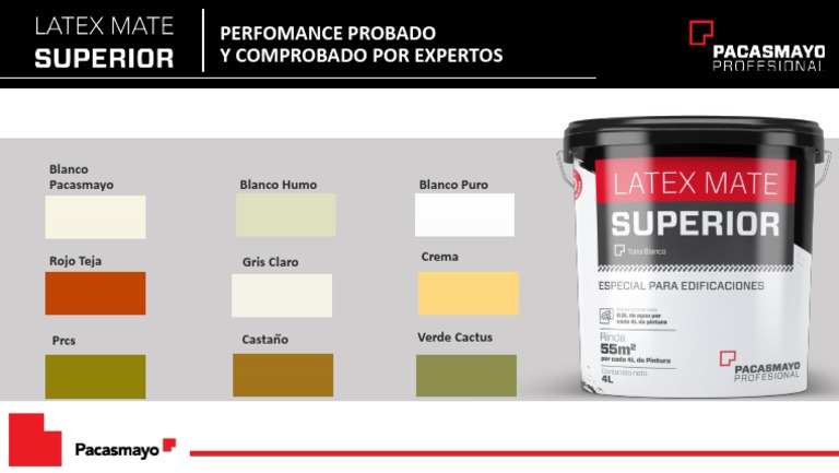 Colores Pinturas Látex | PDF