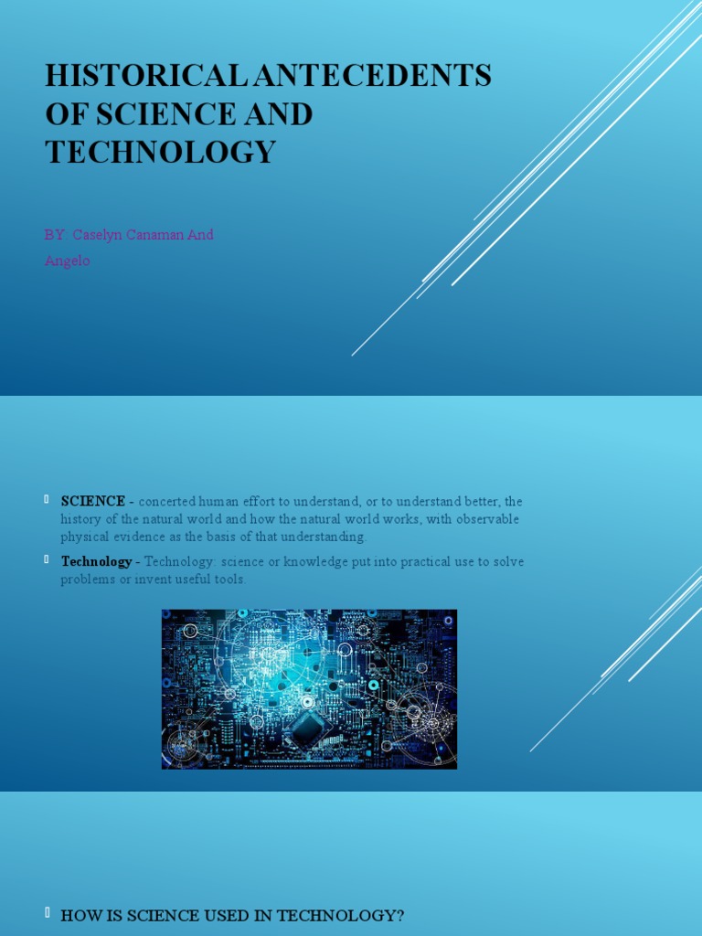 The Interconnected Relationship Between Science, Technology, and ...