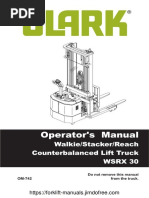 Clark C25 Forklift Truck Error Codes DTC & Wiring Diagrams PDF | PDF