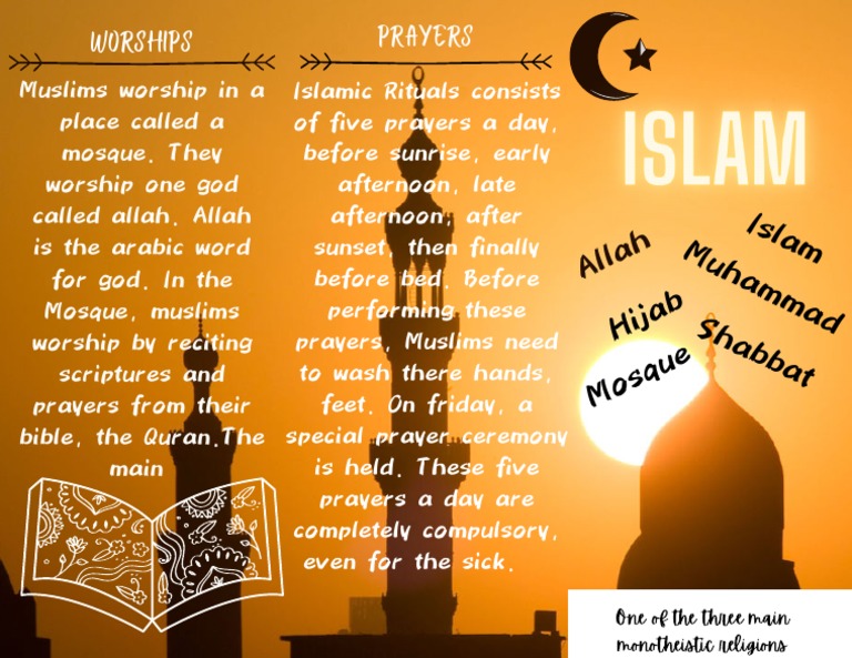 Daily Islamic Prayer Rituals Guide | PDF