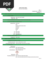 MB175 Markem Imaje MSDS | PDF | Toxicity | Dangerous Goods