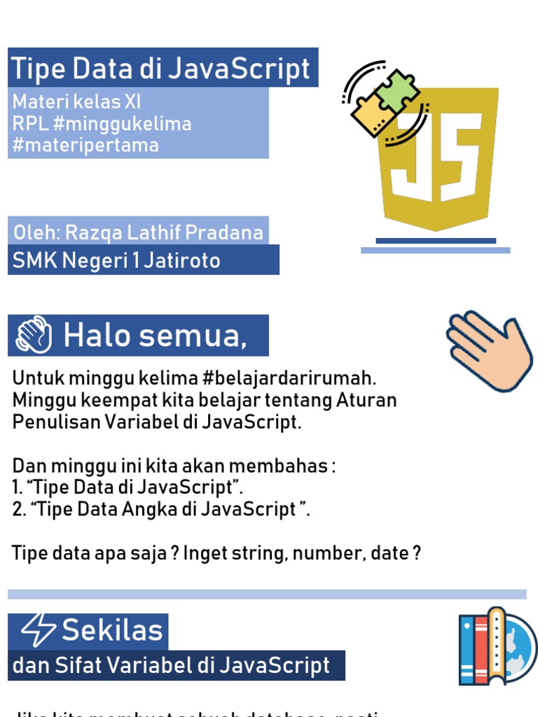 Tipe Data Di JavaScript | PDF
