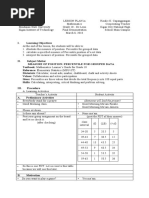 Detailed Lesson Plan On Quartile of Grouped Data | PDF | Quartile ...
