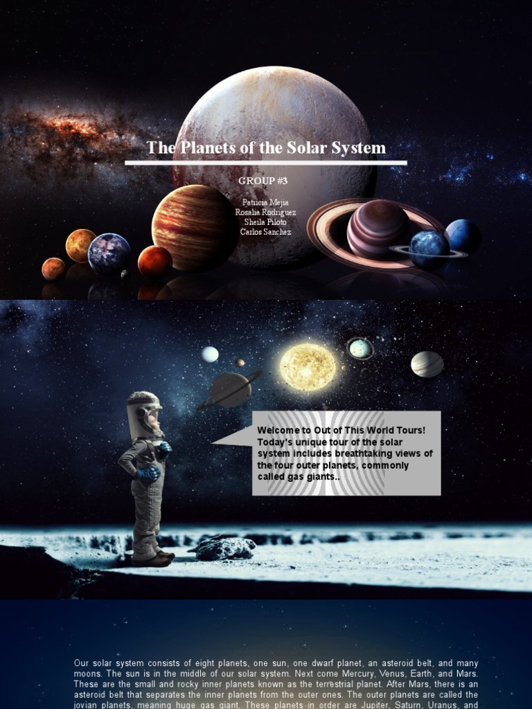 The Planets of The Solar System | Download Free PDF | Planets | Solar ...