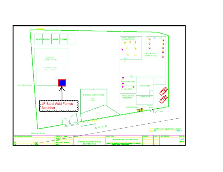 JP Steel Plant Layout New 1 | PDF