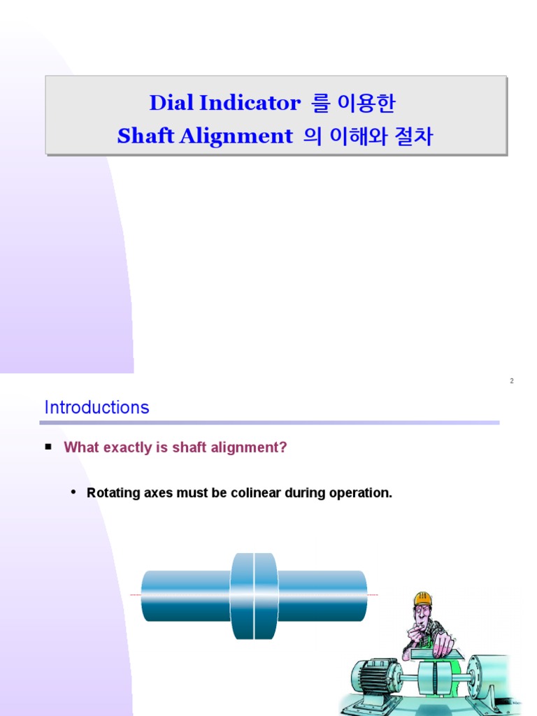 Understanding Shaft Alignment with Dial Indicator | PDF | Machines ...
