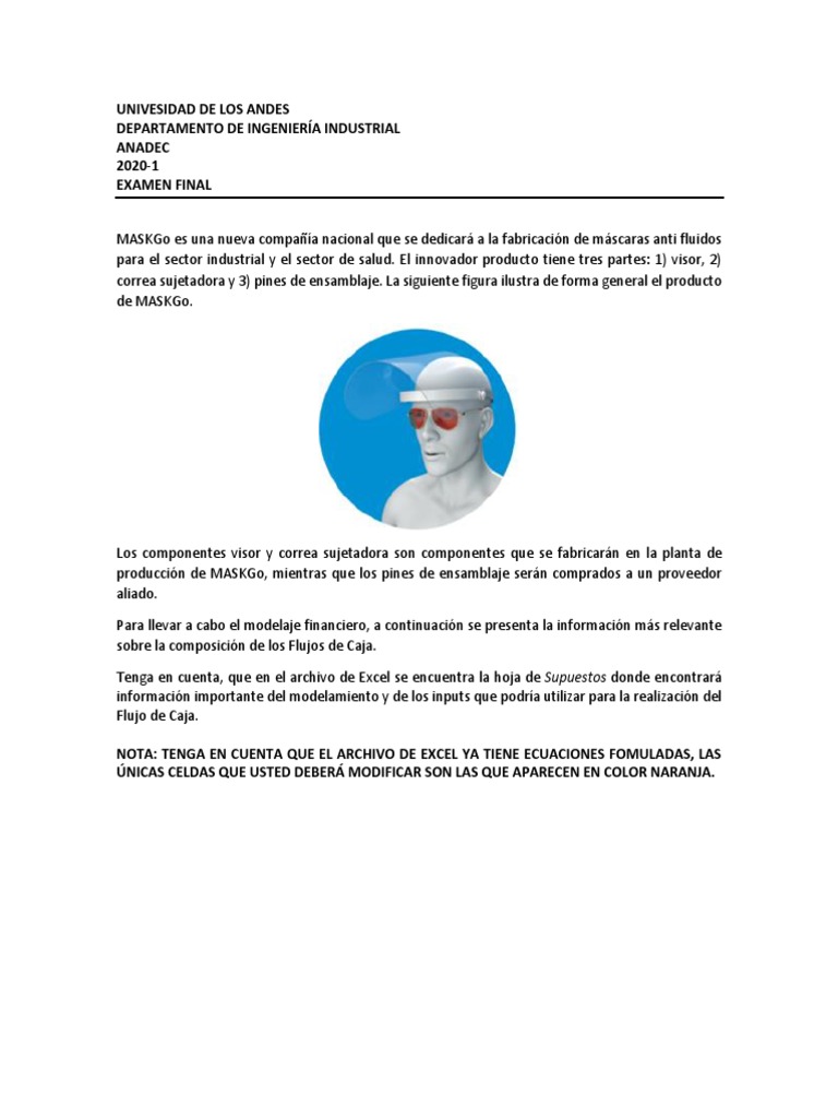 Enunciado Examen Final Anadec 2020-10 | PDF | Capital de trabajo | Salario Enunciado Examen Final Anadec 2020-10 | PDF | Capital de trabajo | Salario