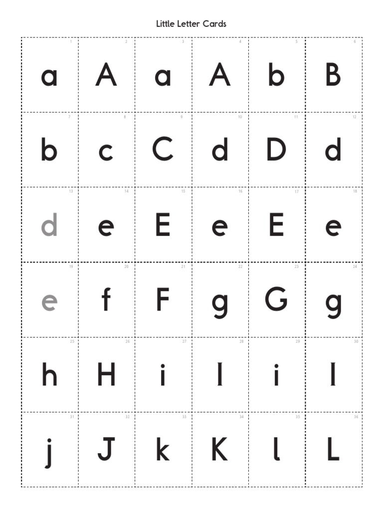 Letterland - Little Letter Cards | PDF