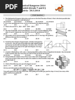 Standard 1 Mathematics 100 Questions | PDF | Shape | Rectangle