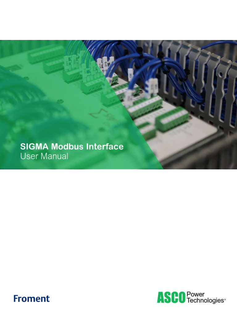 SIGMA 2 Modbus Manual | PDF | Computer Data | Computing