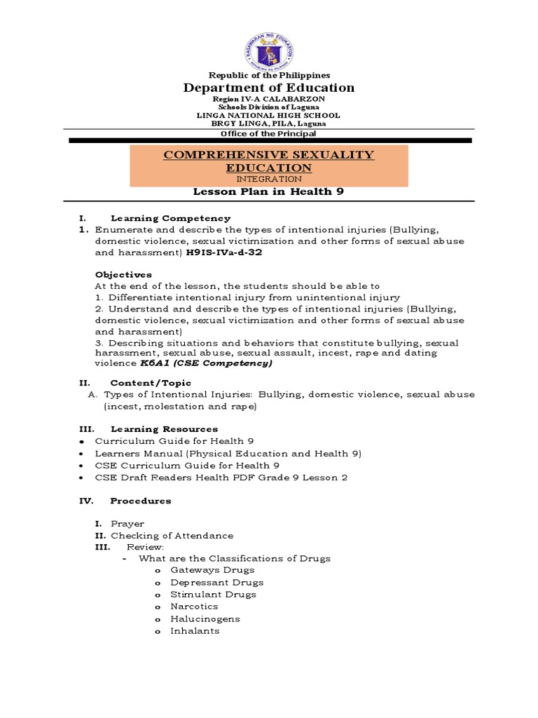 Queen DLP CSE Demo Intentional Injuries | PDF | Sexual Assault | Sexual Intercourse