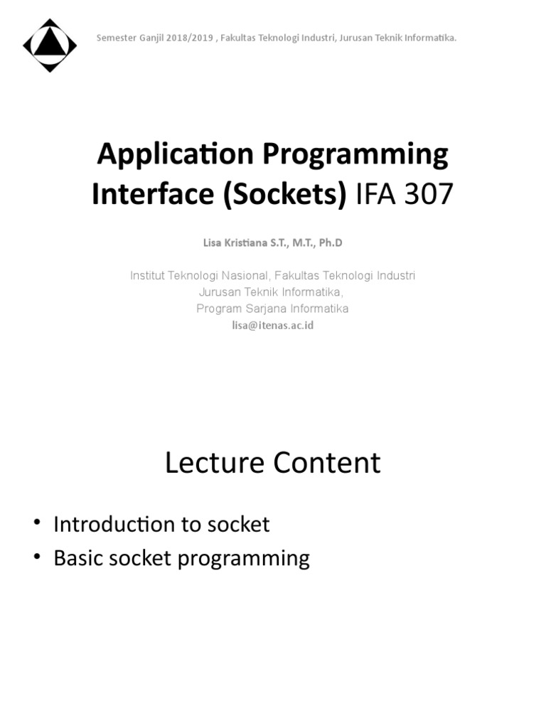 Socket Programming Basics | PDF | Port (Computer Networking) | Network ...