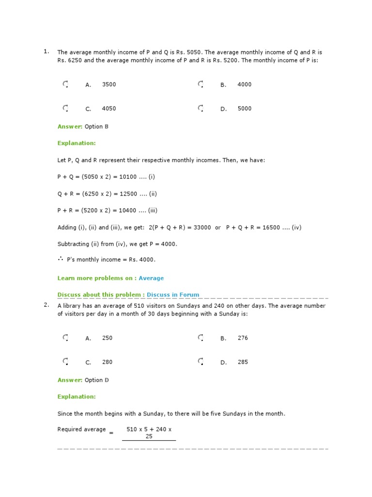 Answer: Explanation:: Average Discuss in Forum | PDF | Speed | Teaching ...