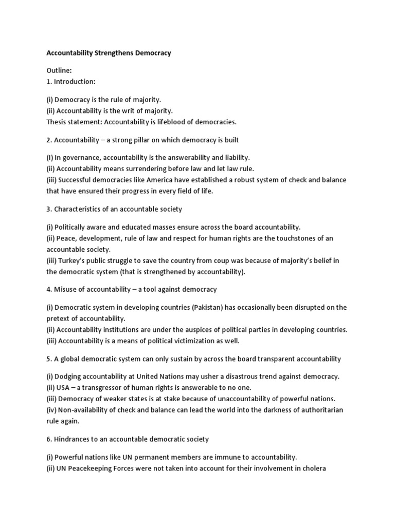 Accountability | PDF | Accountability | Peacekeeping