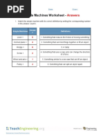 Simple Machines Worksheet&Test | PDF