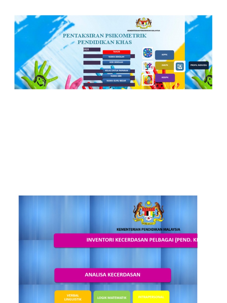 Pelaporan Ippk KPM 2020 | PDF