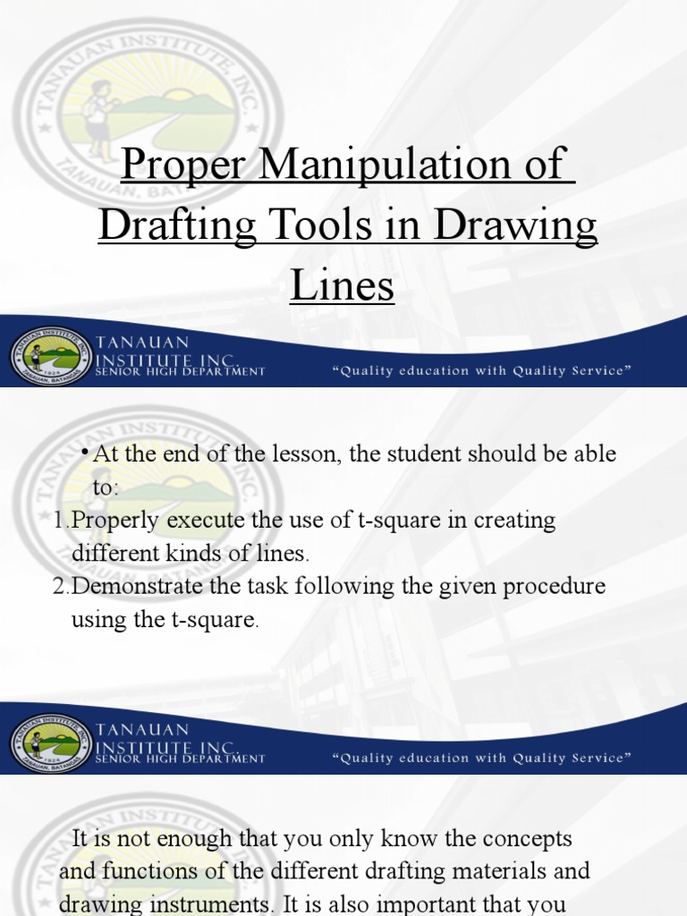 Lesson 3 | PDF | Drawing | Manufactured Goods