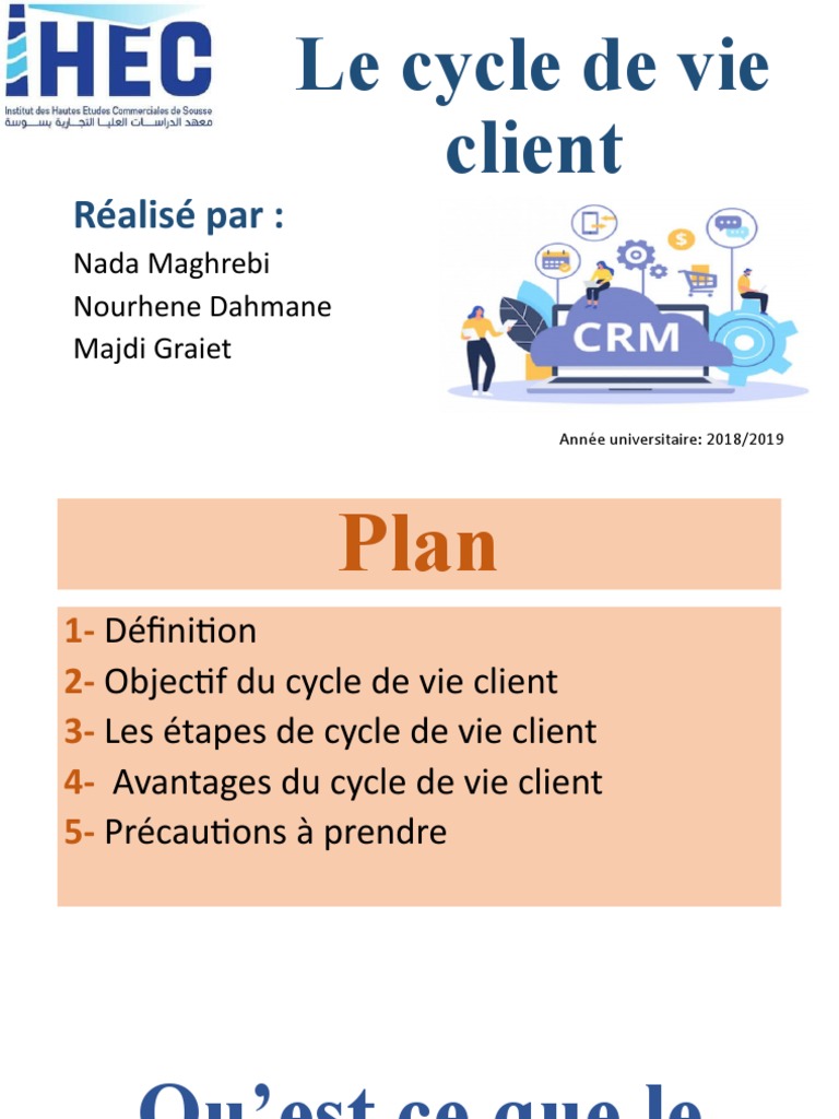 Le Cycle de Vie Client | PDF | Sociétés | Analyse du cycle de vie