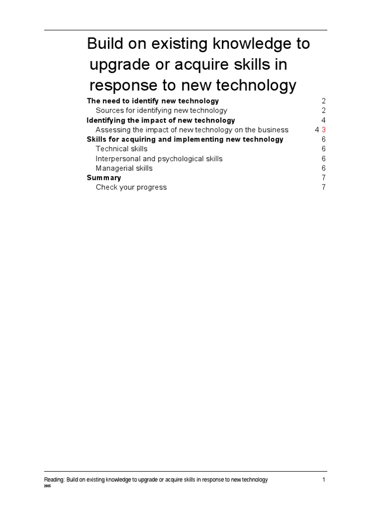 Migrate 2 New Technology | PDF | Strategic Management | Automation