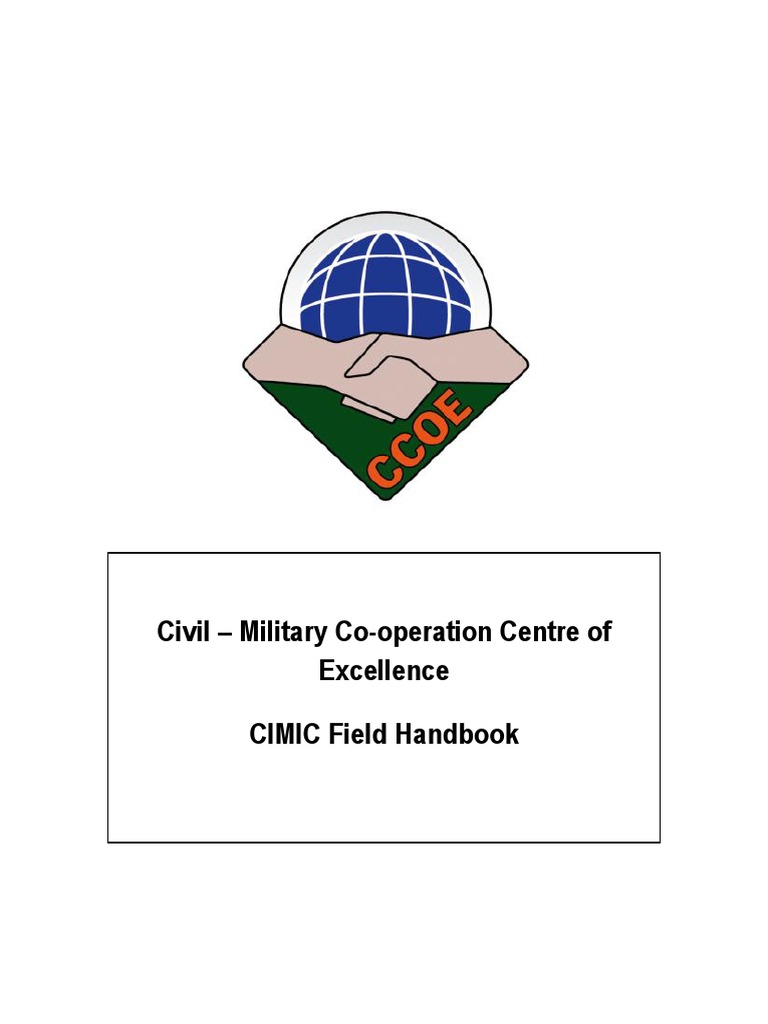 CIMIC Field Handbook for Military Operations | PDF | Reconnaissance ...