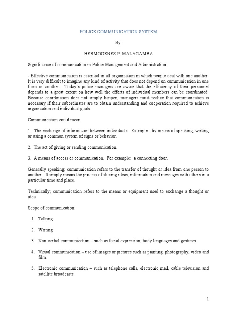 Lea 10 Police Com System | PDF | Virtual Private Network | Nonverbal ...