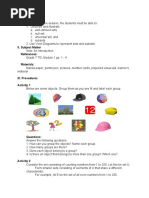 Math Sets for Grade 7 Students | PDF | Mathematics | Lesson Plan