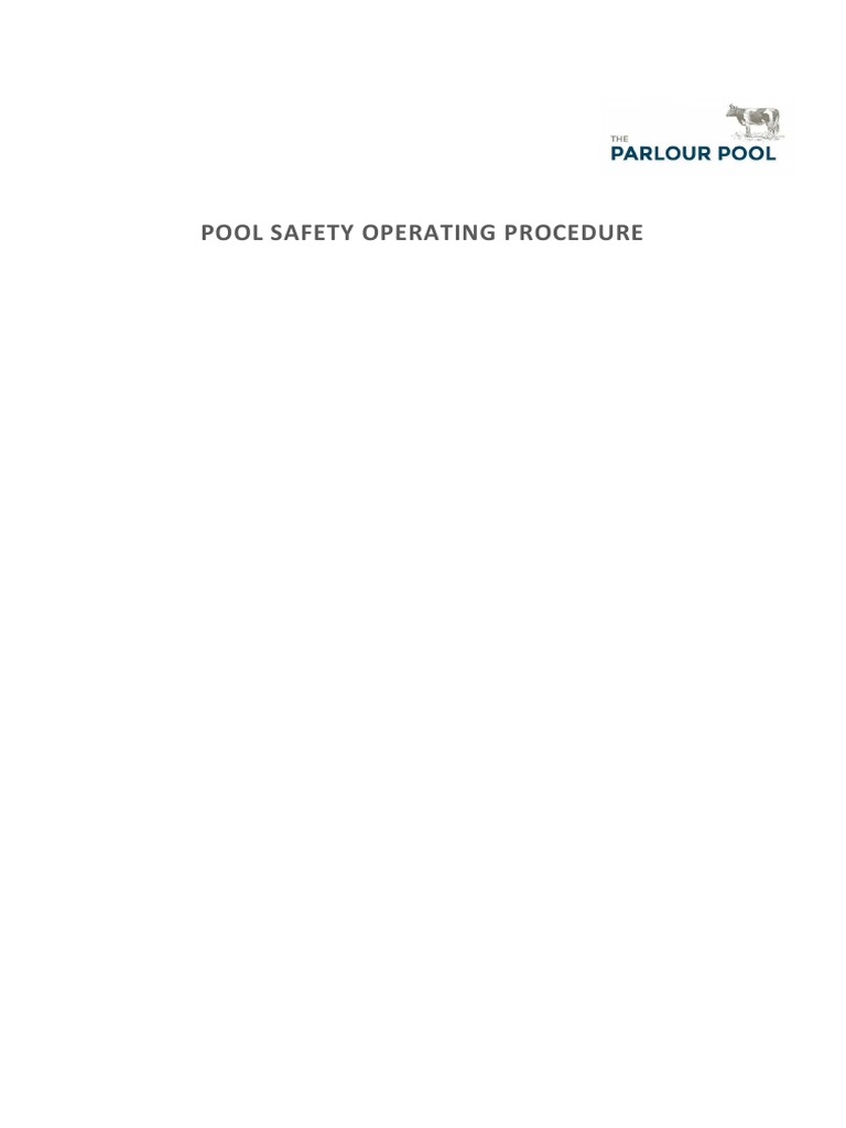 Pool Safety Guide for Private Users | PDF | First Aid | Occupational ...