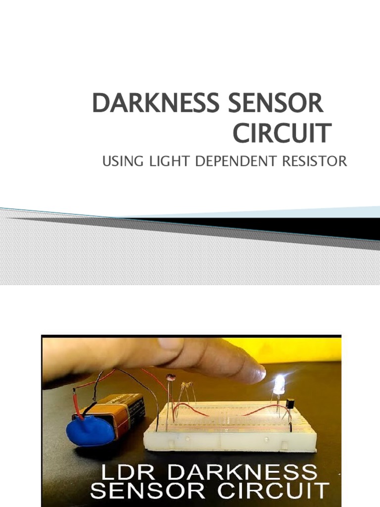 Darkness Sensor Circuit with LDR Guide | PDF | Bipolar Junction ...