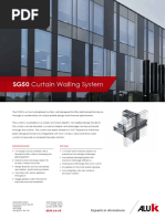 Alupco 50SG Curtain Wall System | PDF