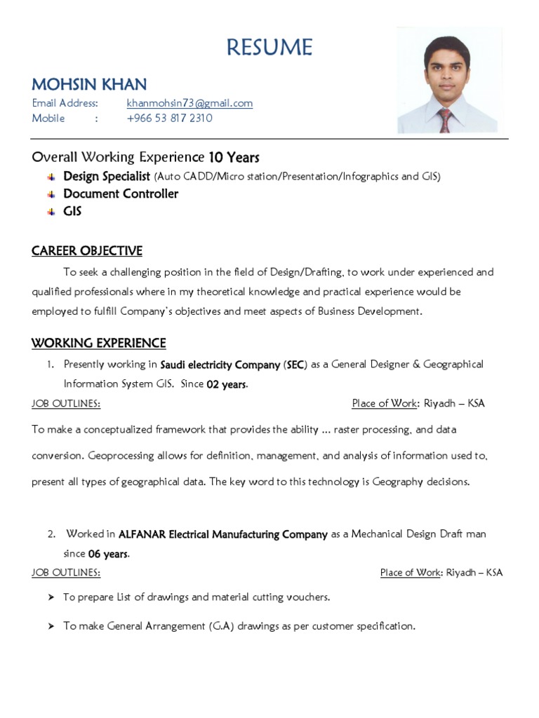 Mohsin CV 4433 PDF | PDF | Geographic Information System | Computer Science