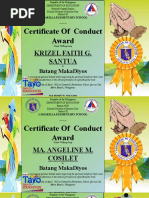 Deped Matatag Graduation Program Cover Editable Template | PDF