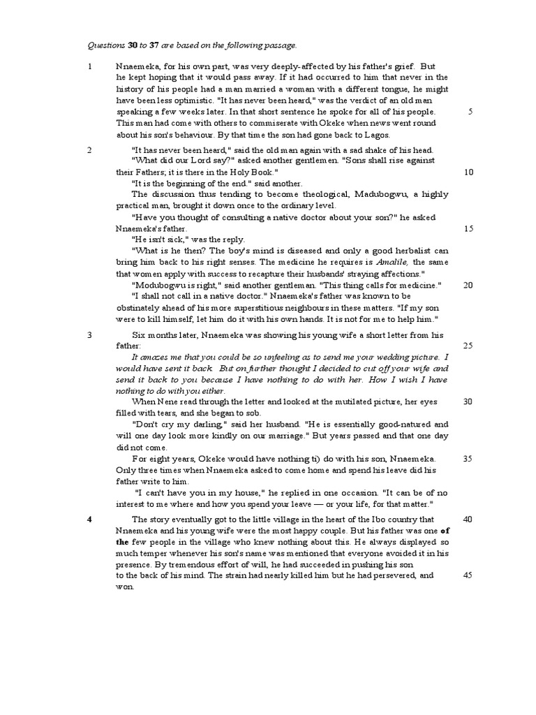 Reading Comprehension | PDF | Cardiovascular Diseases | Salt