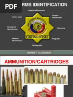 Forensic Ballistic Notes | PDF | Firearms | Cartridge (Firearms)