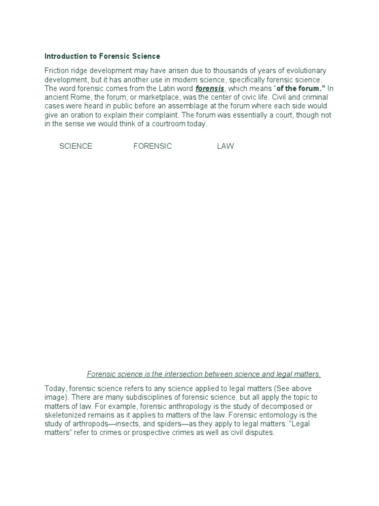 Forensic 2 Notes | PDF | Fingerprint | Forensic Science