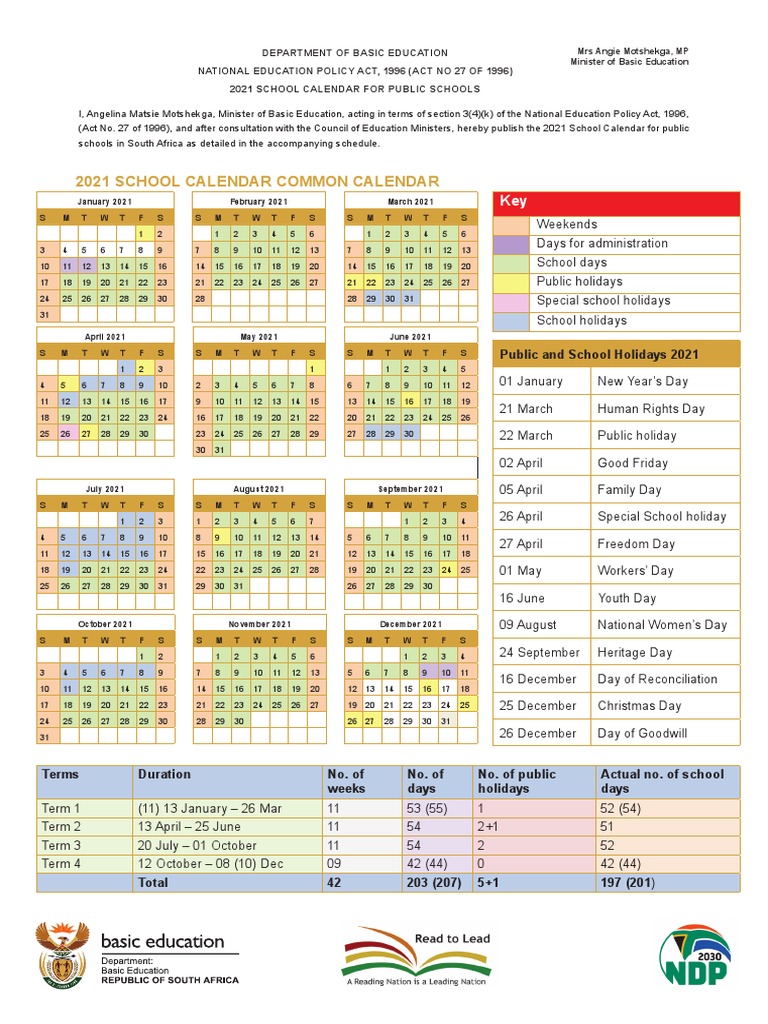 2021 School Calendar | PDF | December Observances | Festival