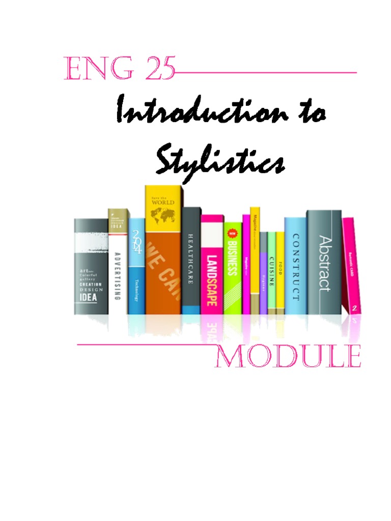Module 25 Introduction To Stylistics | PDF | Linguistics | Poetry
