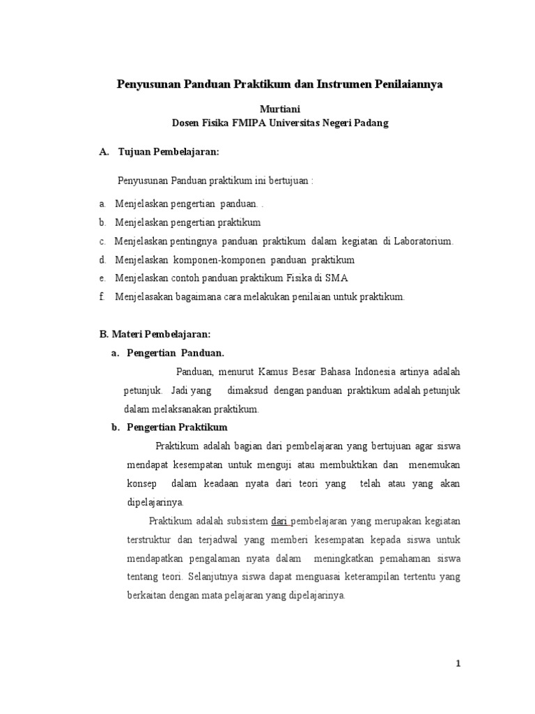 Panduan Praktikum Fisika Kalorimeter | PDF