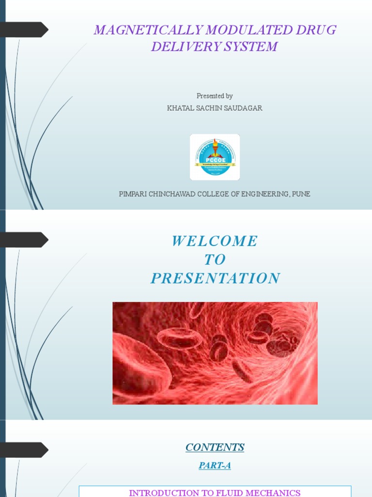 Magnetically Modulated Drug Delivery System: Presented by Khatal Sachin ...