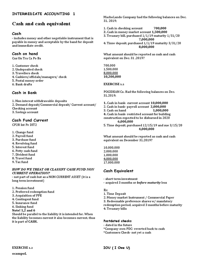 Intermediate Accounting 1 | PDF | Discounts And Allowances | Bad Debt