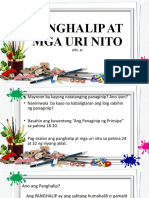 Salitang - Ugat at Panlapi | PDF