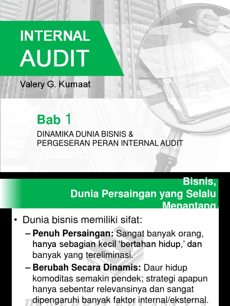 Pergeseran Peran Internal Audit | PDF