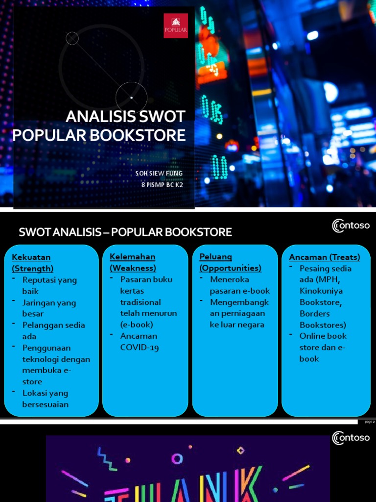 Analisis Swot Popular Bookstore | PDF