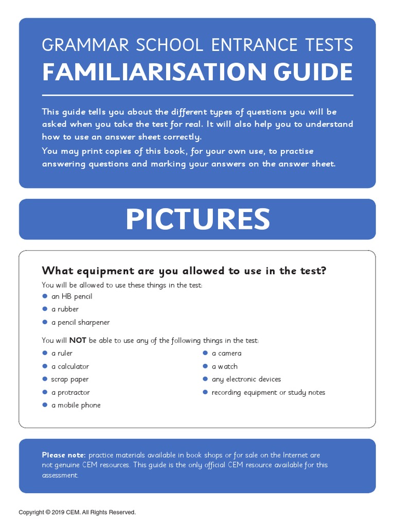 2019 NVR Familiarisation Sheet.196255034 | PDF | Question | Test ...