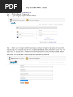 Steps for Registration in Infosys Springboard | PDF