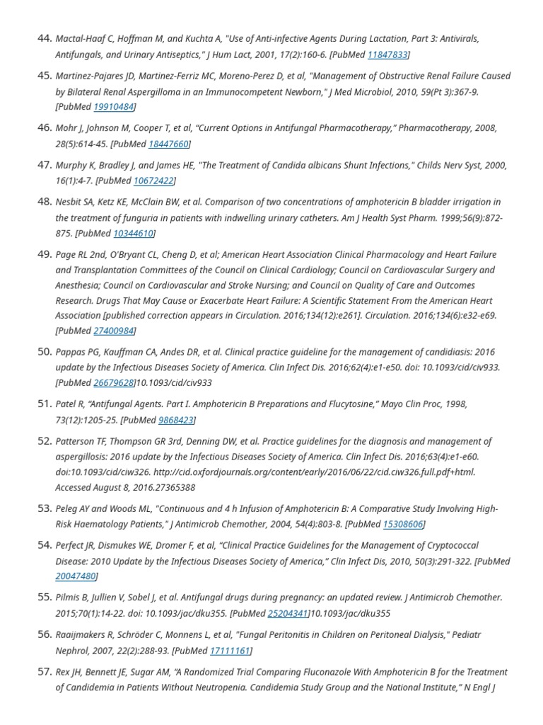 Amphotericin B Deoxycholate (Conventional) - Drug Information ...